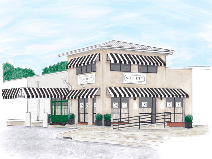 EXTERIOR – Hand-Drawn Renderings
